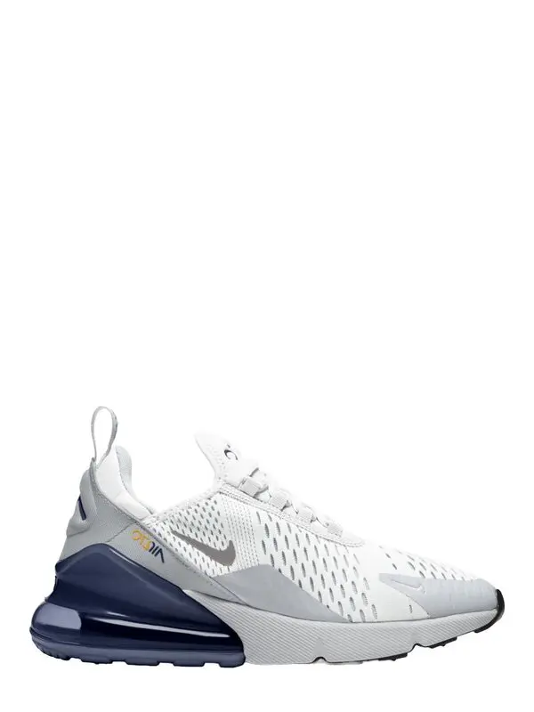 Nike Air Max 270 Sneakers - White/midnight Navy Blue/university Gold