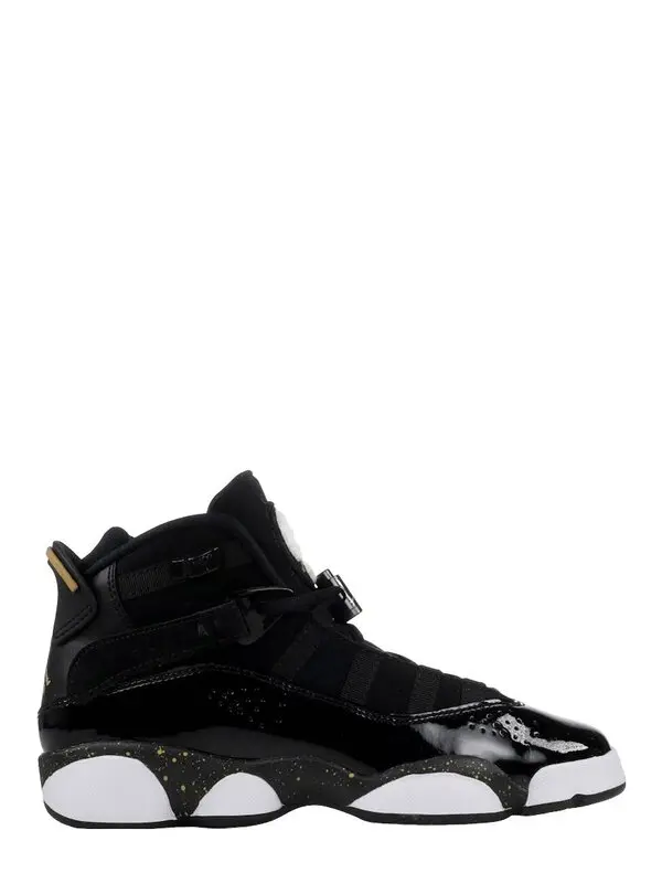 JORDAN 6 Rings High-top Sneakers - Black/metallic Gold/white