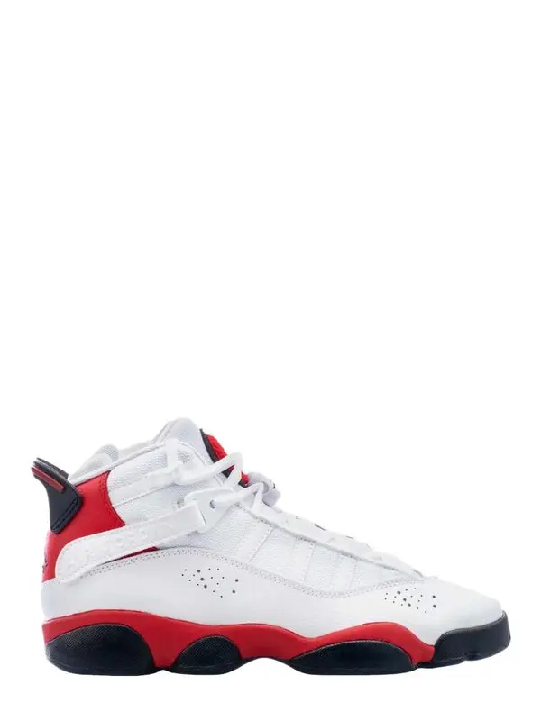 JORDAN 6 Rings Chicago Sneakers - White/university Red/black