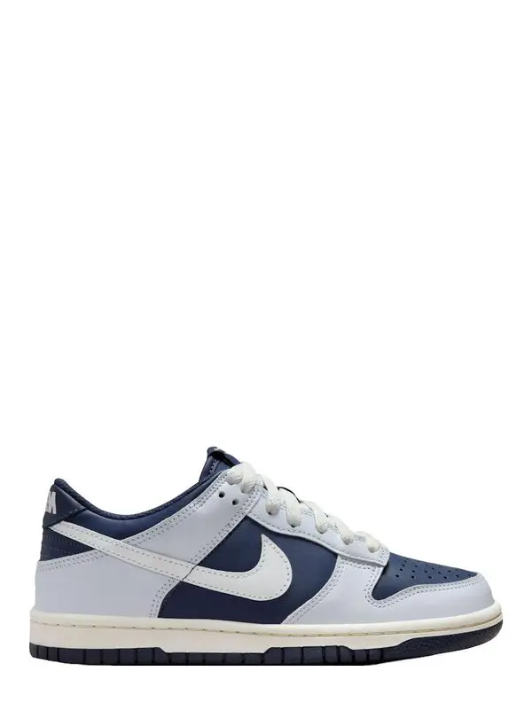 Nike Dunk Low Sneakers - Football Grey/summit White/midnight Navy Blue
