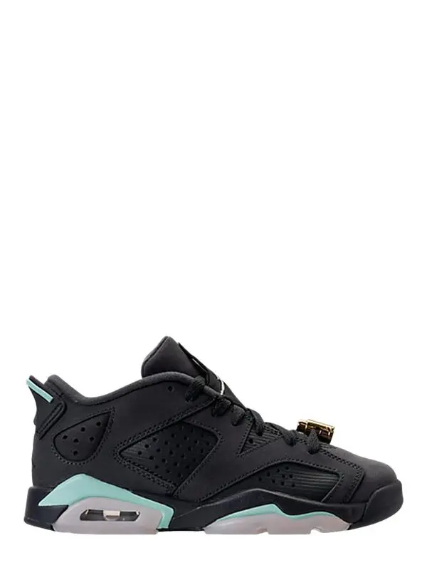 JORDAN 6 Retro Low Sneakers - Anthracite/mint Foam