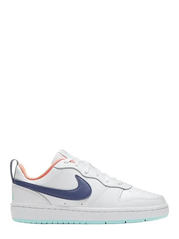 Nike Court Borough Low 2 Sneakers - White/navy Blue/teal