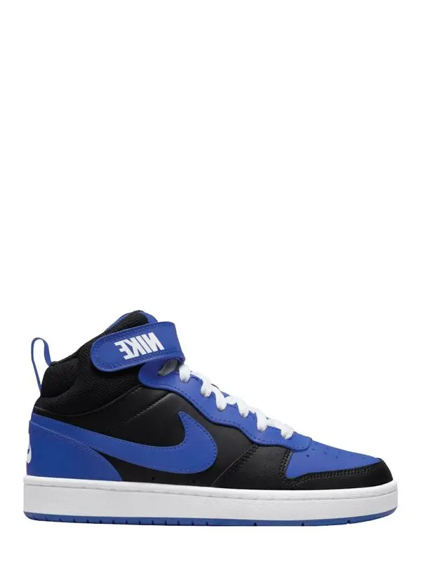 Nike Court Borough Mid 2 Sneakers - Black/game Royal/white