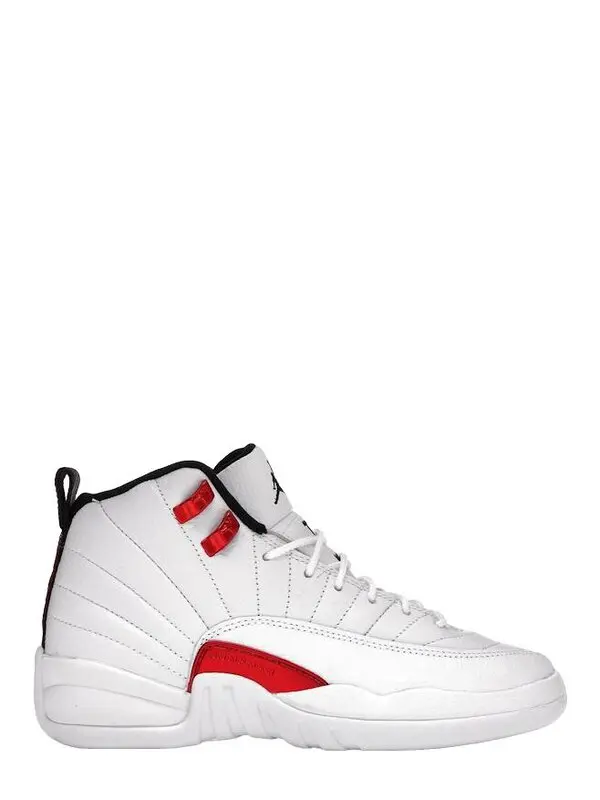 JORDAN 12 Retro Twist Sneakers - White/black/university Red