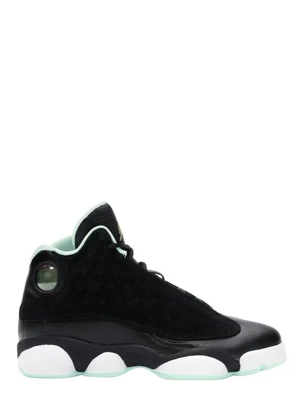 JORDAN 13 Retro Sneakers - Black/metallic Gold/mint Foam