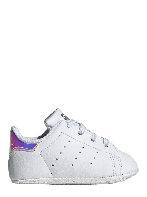 Adidas Stan Smith Crib Sneakers - Cloud White/silver Metallic