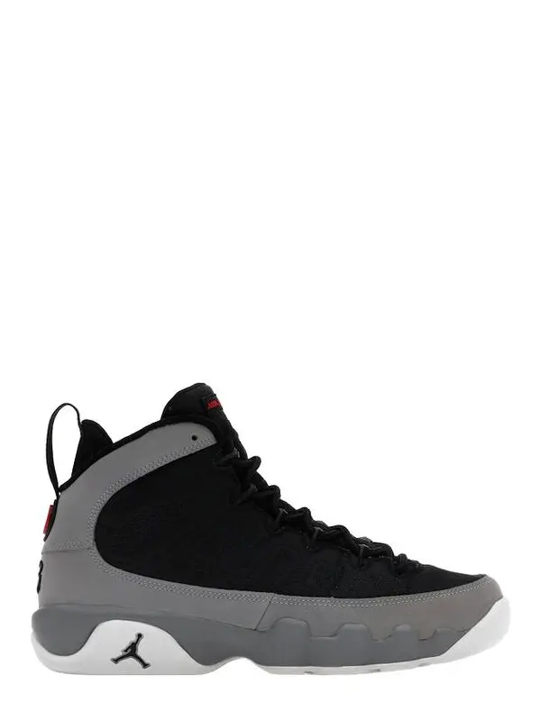 JORDAN 9 Retro Sneakers - Black/university Red/particle Grey