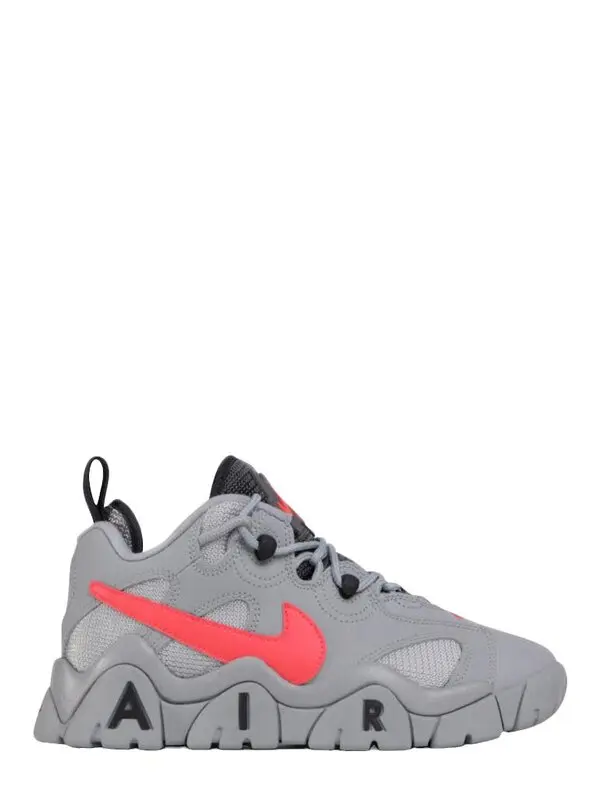 Nike Air Barrage Low Sneakers - Heather Grey/crimson Red