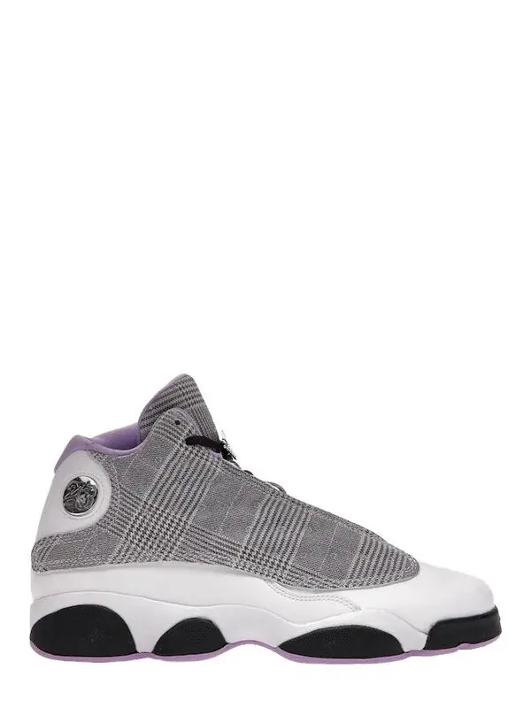 JORDAN 13 Retro Houndstooth Sneakers - Black/lilac/white
