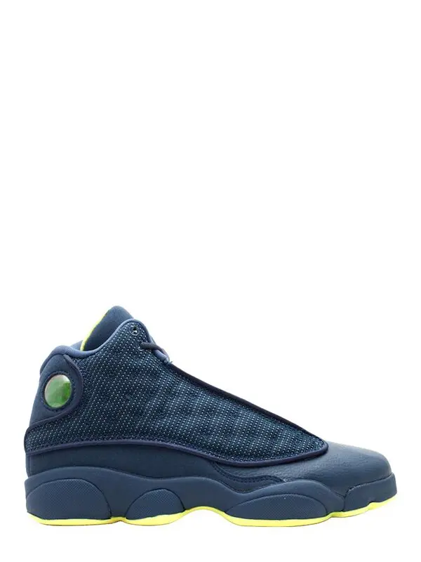 JORDAN 13 Retro High-top Sneakers - Squadron Blue/electric Yellow/black