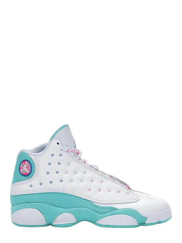 JORDAN 13 Retro Sneakers - White/soar/green