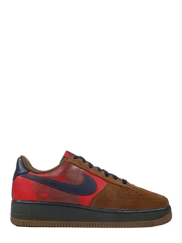 Nike Air Force 1 Low New Six Vince Carter Sneakers - Dark Khaki/obsidian/varsity Red