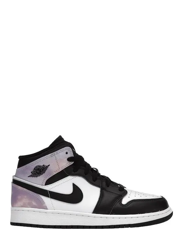 JORDAN 1 Mid Se Zen Master - Black/white/amethyst Wave