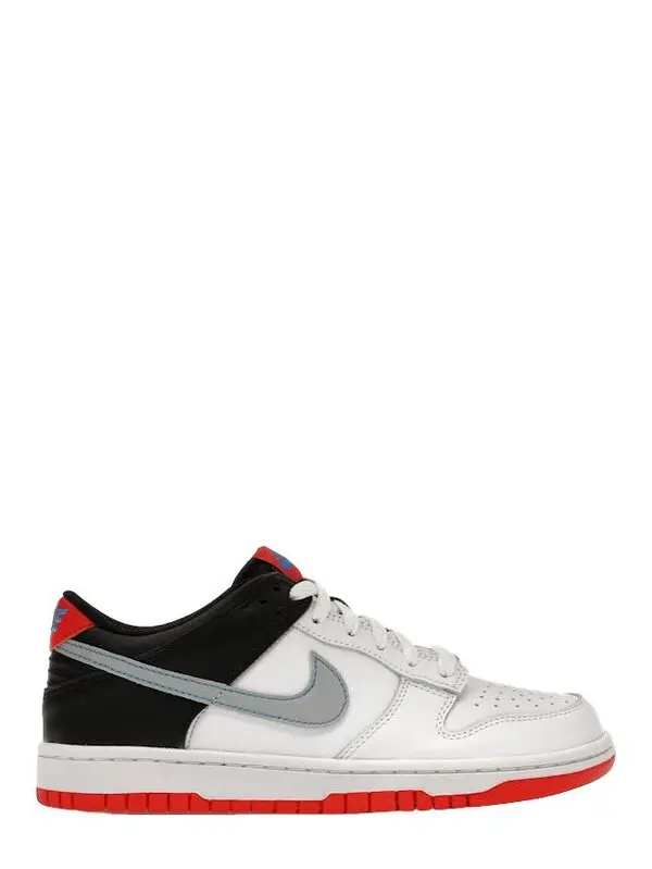Nike Dunk Low Sneakers - White/wolf Grey/light Crimson