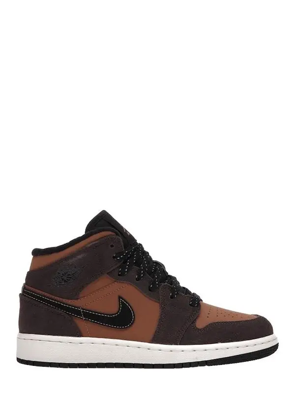 JORDAN 1 Mid Se Earth Tone - Dark Chocolate/archaeo Brown/black