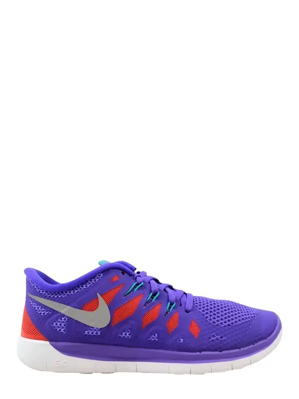 Nike Free 5.0 Sneakers - Purple Venom/metallic Silver/turbo Green