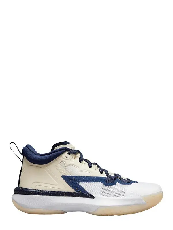 JORDAN 1 Zion Pelicans Sneakers - White/cream/navy Blue