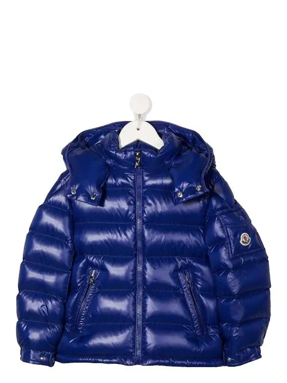 Moncler Padded Feather Down Jacket - Royal Blue