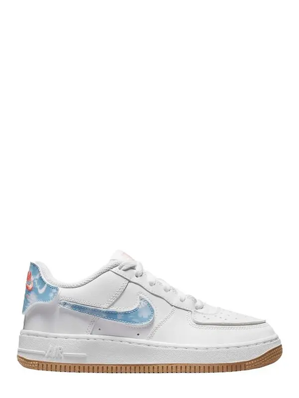 Nike Air Force 1/1 Low Gum Sneakers - White/bleached Coral/eraser Beige