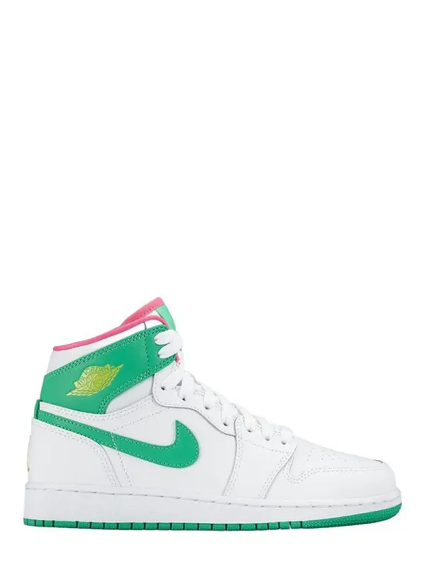 JORDAN 1 Retro High Easter - White/gamma Green/vivid Pink