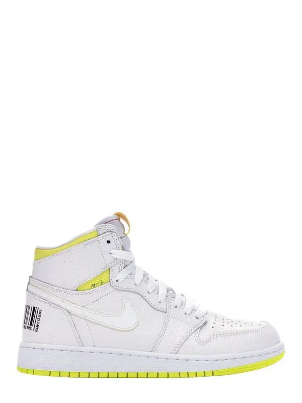 JORDAN 1 Retro High First Class Flight - White/dynamic Yellow/black