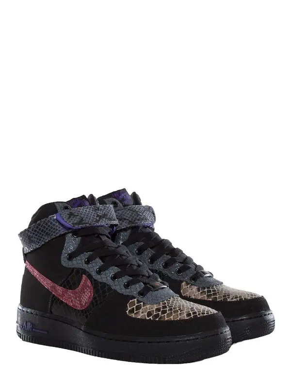 Nike Air Force 1 High Cmft Premium Year Of The Snake - Black/university Red/dark Grey