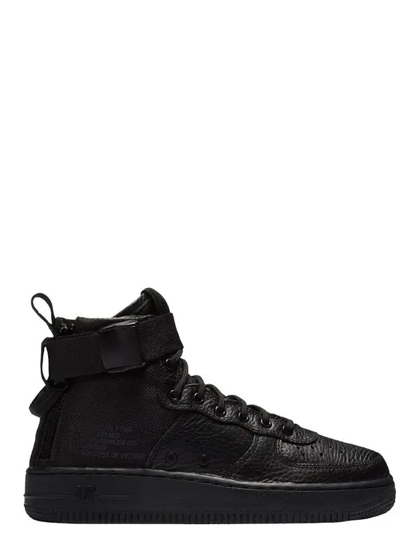 Nike Sf Air Force 1 Mid Sneakers - Black