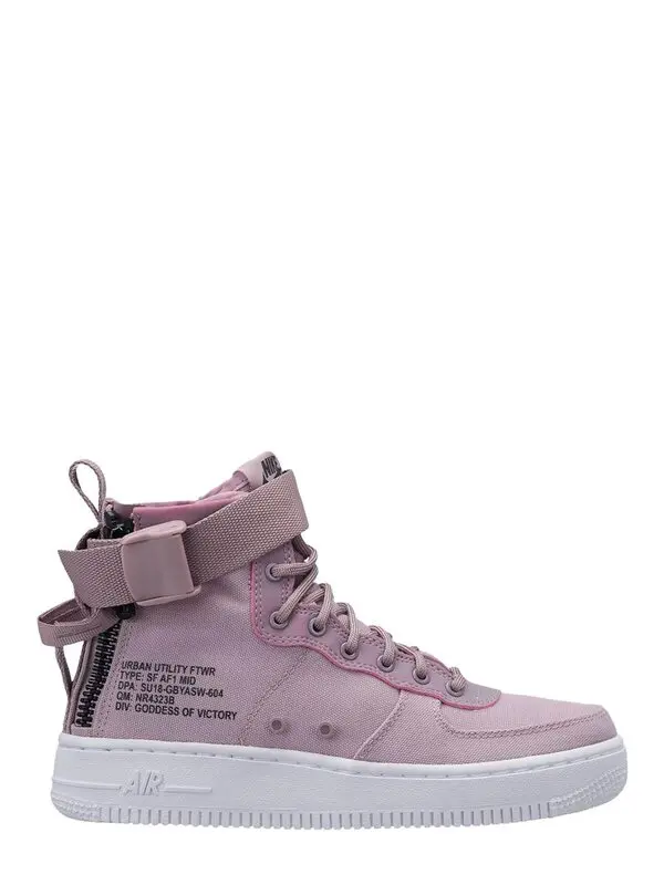 Nike Sf Air Force 1 Mid Sneakers - Elemental Rose/white