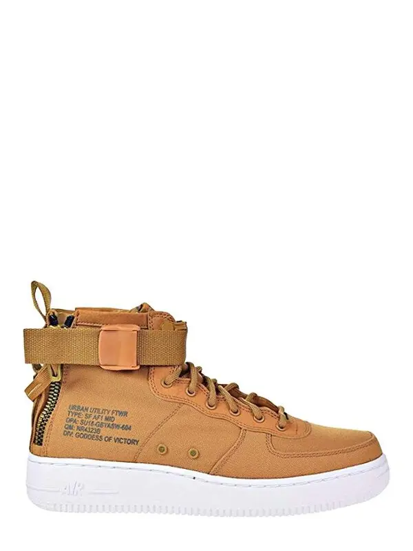Nike Sf Air Force 1 Mid - Desert Ochre/sequoia/white