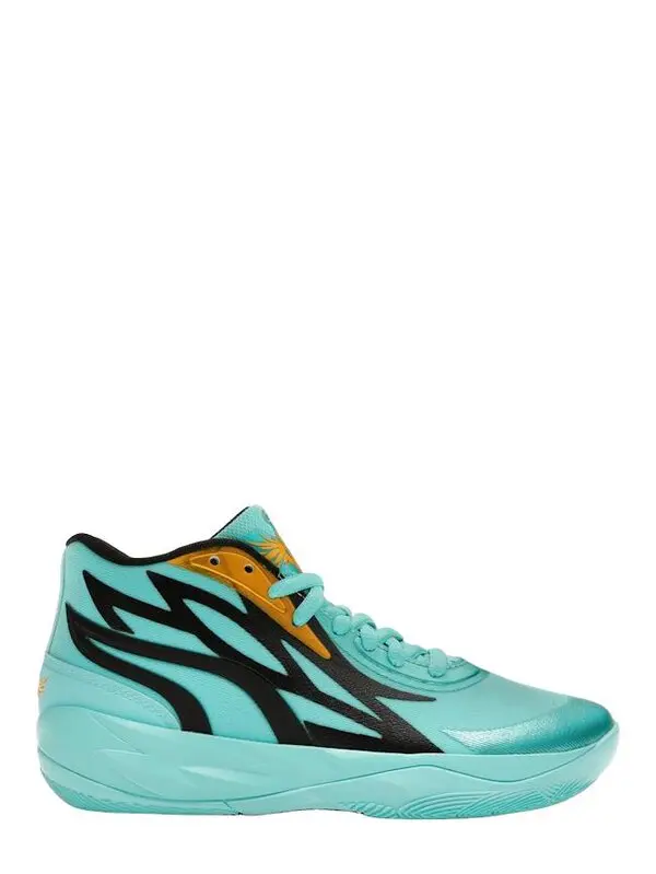 PUMA Lamelo Ball Mb.02 Honeycombin Sneakers - Elektro Aqua/black