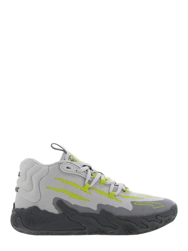 PUMA Lamelo Ball Mb.03 Chino Hillsin Sneakers - Feather Grey/lime Smash