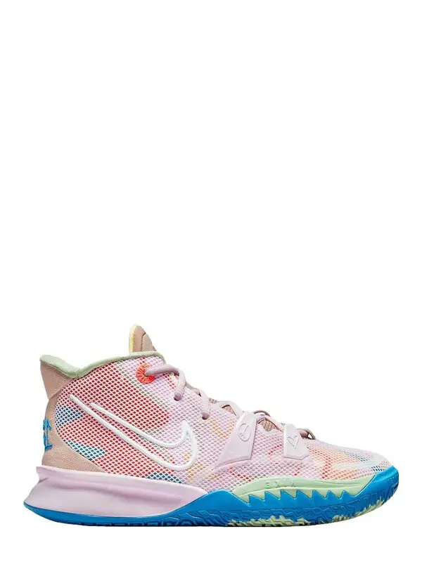 Nike Kyrie 7 1 World 1 People Sneakers - Regal Pink/hemp/honeydew