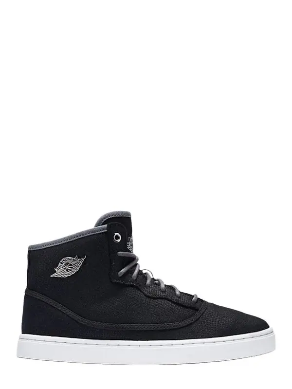 JORDAN Jasmine High-top Sneakers - Black/metallic Silver/dark Grey