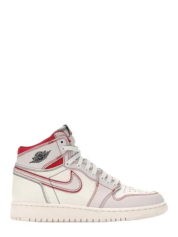 JORDAN 1 Retro High Phantom Gym Red Gs - Sail/black/phantom