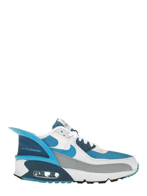 Nike Air Max 90 Flyease Sneakers - White/industrial Blue