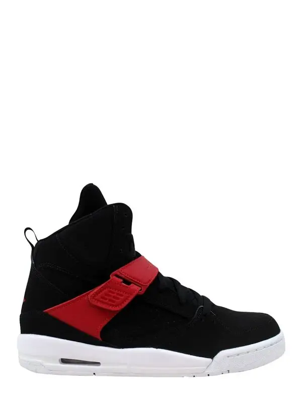JORDAN Flight 45 High Top Sneakers - Black/gym Red White
