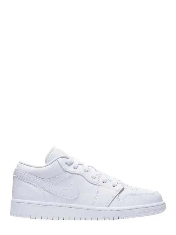 JORDAN 1 Low Triple Logo Sneakers - White