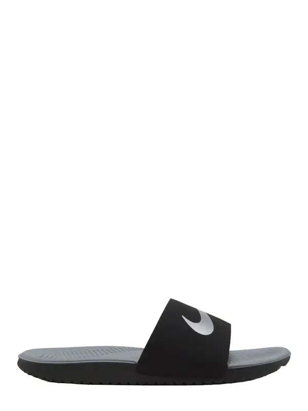 Nike Kawa Slide - Black/metallic Silver