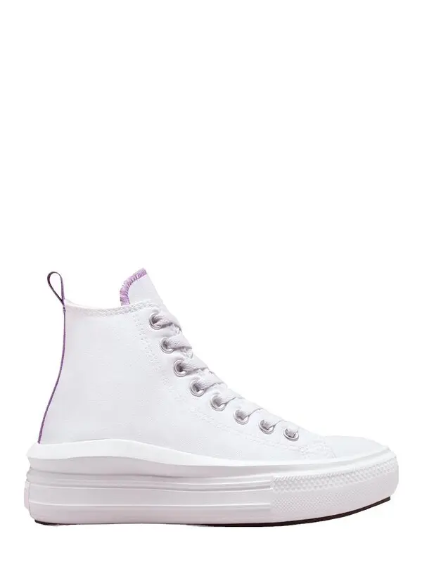 CONVERSE Chuck Taylor All Star Move Platform High-top Sneakers - White/pixel Purple