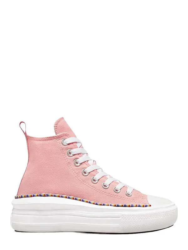 CONVERSE Chuck Taylor All Star Move Platform Friendship Bracelet - Storm Pink/washed Indigo/white