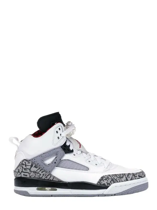 JORDAN Spizike Cement Sneakers - White/varsity Red/cement Grey
