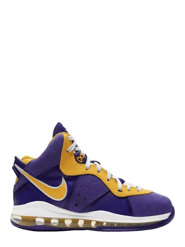 Nike Lebron 8 Sneakers - Purple/yellow