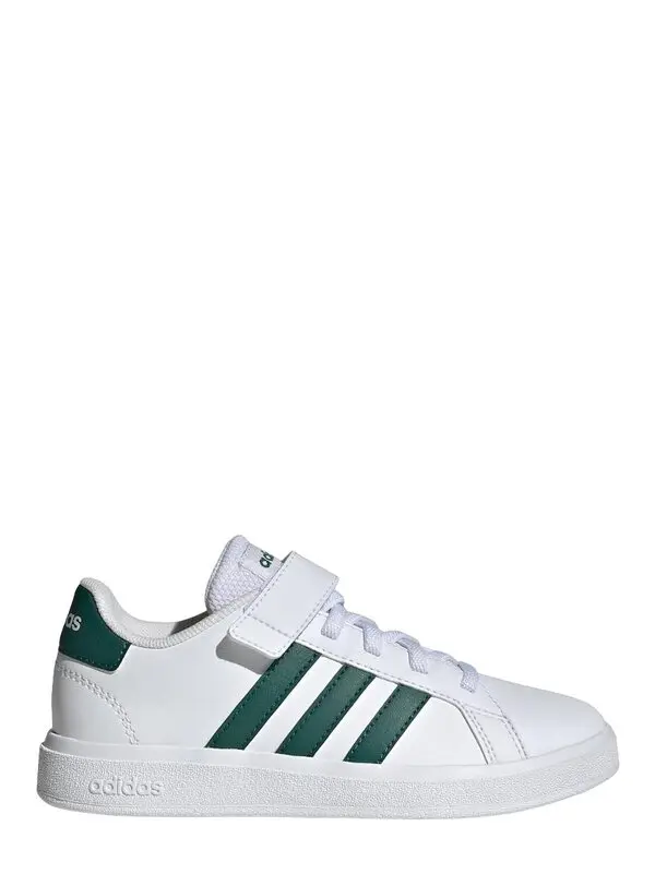 Adidas Grand Court Court And Top Strap - Cloud White/collegiate Green