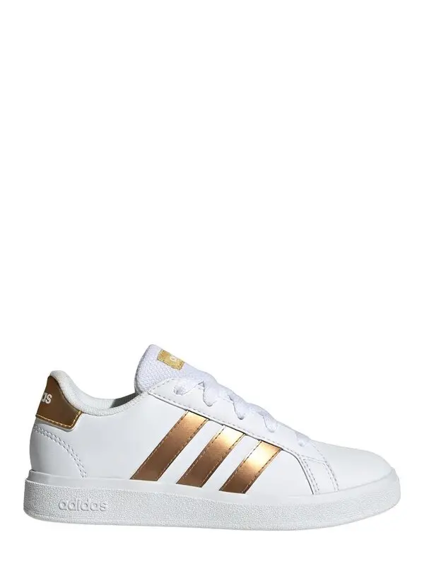 Adidas Grand Court Sustainable Sneakers - Cloud White/matte Gold