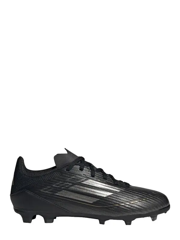 Adidas F50 League Ground Athletic Shoe - Core Black/iron Metallic/gold Metallic