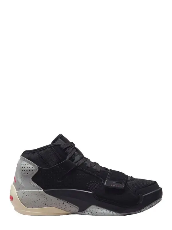 JORDAN Zion 2 Cement Sneakers - Black/siren Red