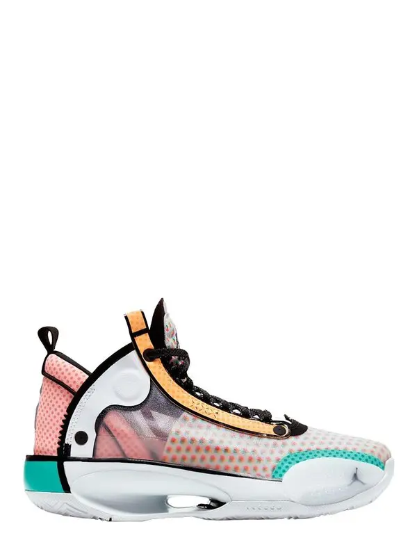 JORDAN Xxxiv Low Guo Ailun Pop Art Sneakers - White