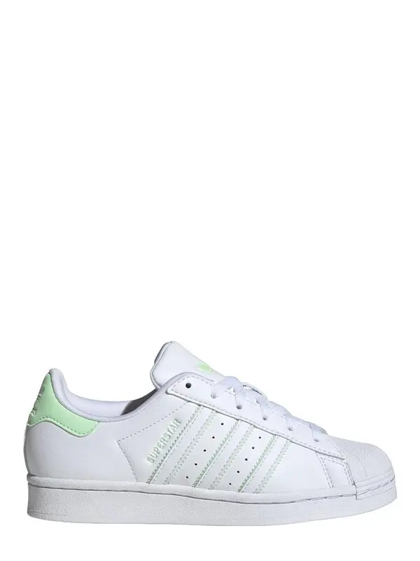 Adidas Superstar Sneakers - Cloud White/semi Green Spark