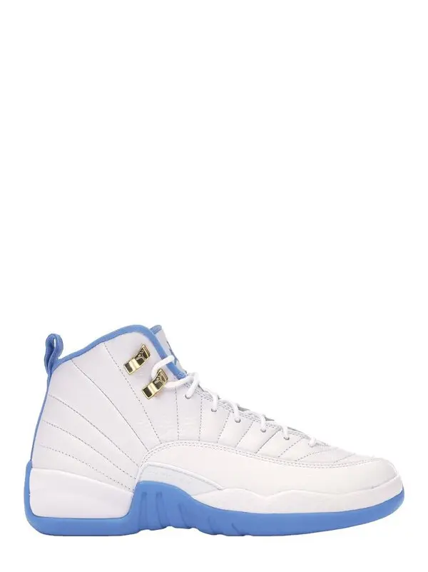 JORDAN 12 Retro University Blue Gs - White/metallic Gold/university Blue