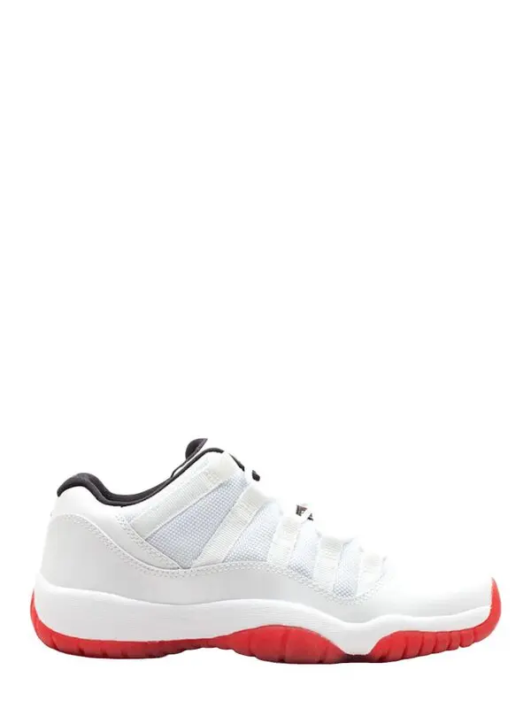 JORDAN 11 Retro Low Sneakers - White/varsity Red/black